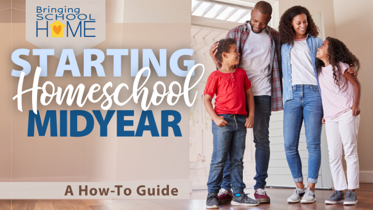 Starting Homeschool Midyear